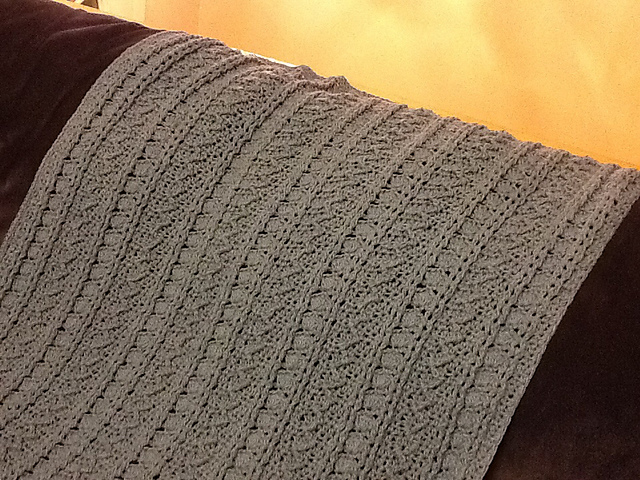 Ravelry: MayBader's Country Blue Baby Blanket