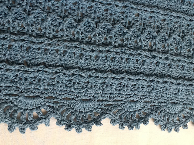 Ravelry: MayBader's Country Blue Baby Blanket