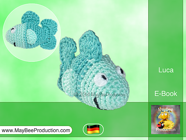 Ravelry: Luca, the pointed Fish pattern by MayBeeProduction