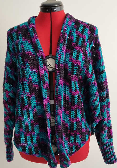 Ravelry: Batwing Cardigan pattern by May Sinclair