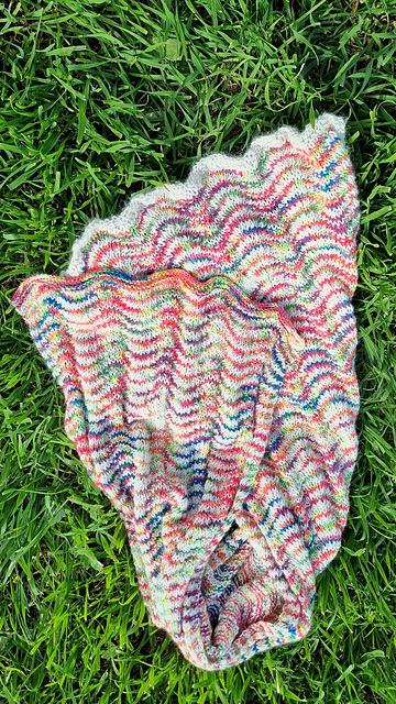 Ravelry: Wave Scarf pattern by May Sinclair