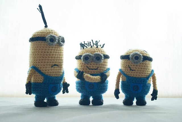 Ravelry: Despicable Me Minion Combo Pack pattern by Jayme Khoo