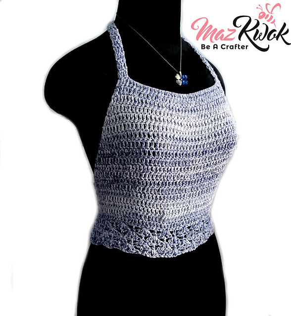 Ravelry: Simple Halter Top pattern by Maz Kwok