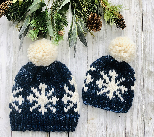 Ravelry: Snowflake Toque pattern by McGehee Textiles