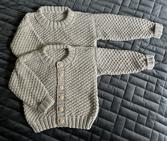 Ravelry: DK Block Cardigan and Jumper pattern by Jackie Platt