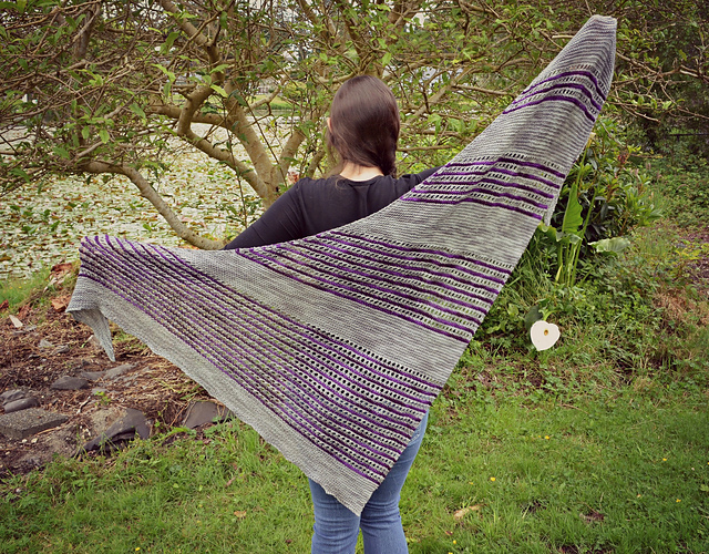 Ravelry: Color Code Shawl pattern by Justina McBride