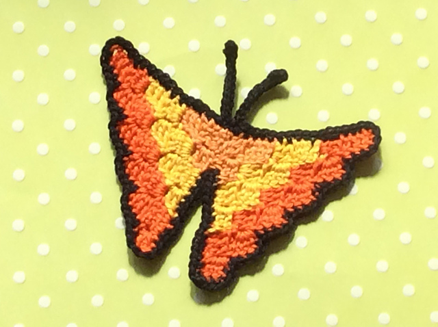 Ravelry: Butterfly C2C pattern by Patricia Brosnan