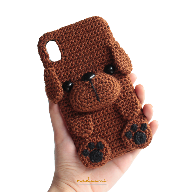 Ravelry: Poodle Dog Phone Case pattern by Imelda Liputri