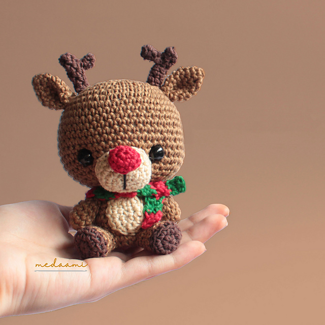 Ravelry: Christmas Reindeer Amigurumi pattern by Imelda Liputri