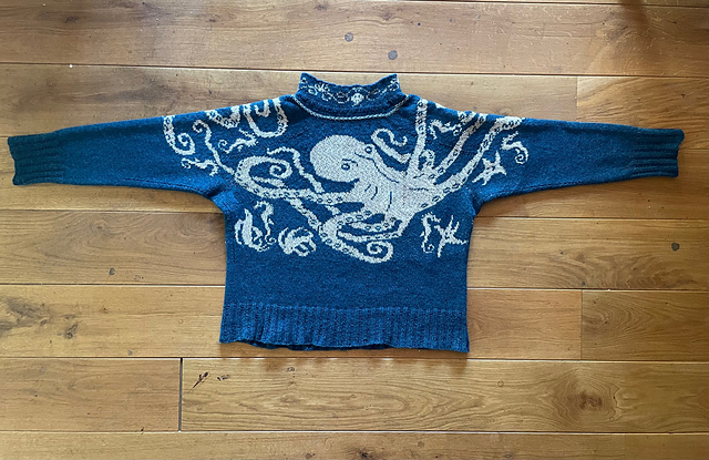 Ravelry: Octopus Yoked Sweater pattern by Cathy Dobson