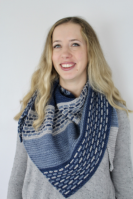 Ravelry: Mended Blues pattern by Megan Gonzalez