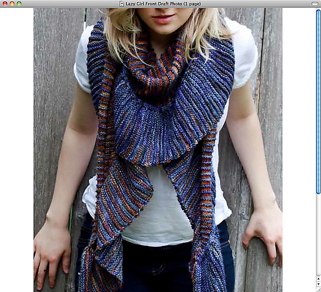 Ravelry: Lazy Girl Shawl pattern by Megan Peters