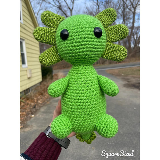 Ravelry: Axolotl pattern by Megan Pickering