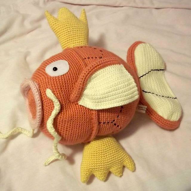 Ravelry: Crochet Pokemon Magikarp pattern by Mei Li Studios