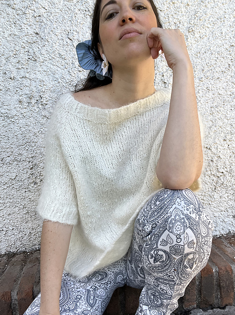 Ravelry: Sweater Copo de Nieve pattern by Catalina Guzmán