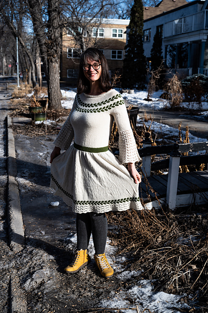Ravelry: Leaf Dress pattern by Melanie Braith