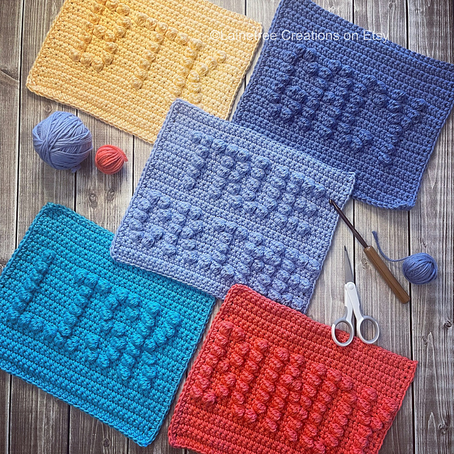 Ravelry: True Crime Bundle Dishcloths pattern by Lainetree Creations