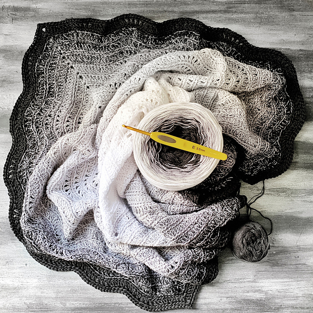 Ravelry: Old Shale Square pattern by Mel Harrison