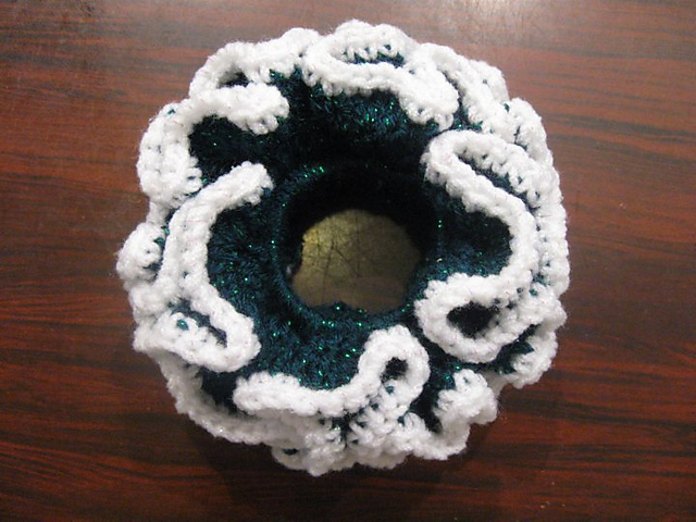 Ravelry: Double Crochet Scrunchie pattern by Meladoras Creations