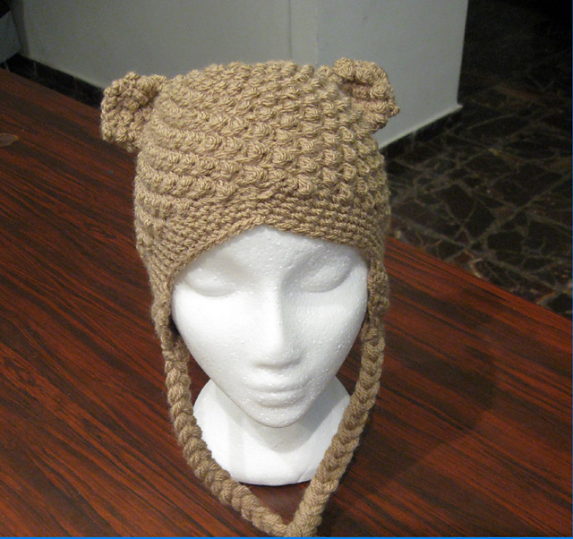 Ravelry: Bumpy Bear Beanie pattern by Meladoras Creations