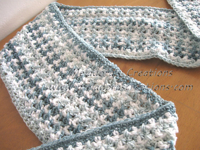 Ravelry: Birds of a Feather Scarf pattern by Meladoras Creations
