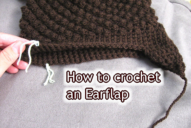 Ravelry: How to Crochet Ear Flaps onto a Hat pattern by Meladoras Creations