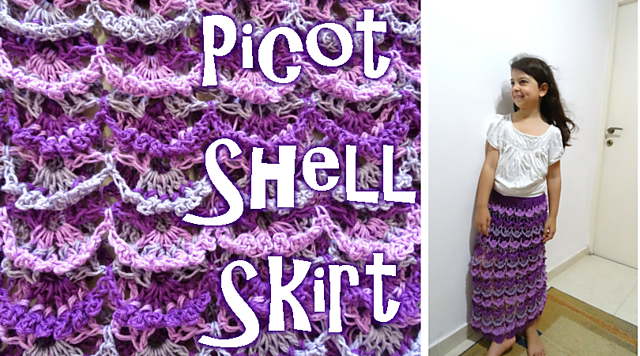 Ravelry: Picot Shell Stitch Skirt pattern by Meladoras Creations