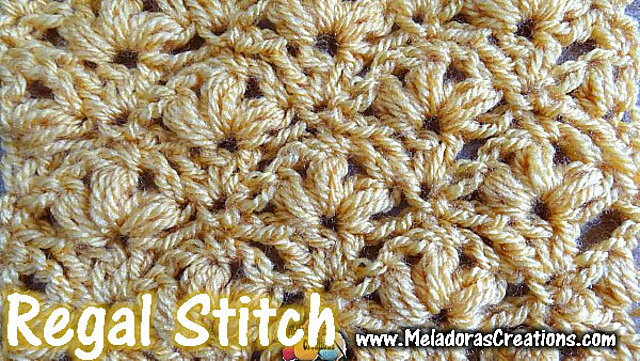 Ravelry: Regal Stitch pattern by Meladoras Creations