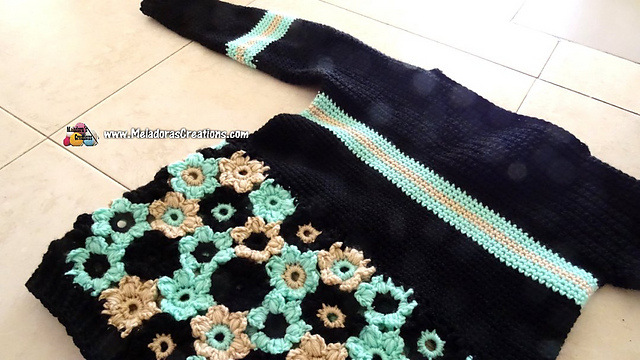 Ravelry: Crochet Flower Sweater CAL pattern by Meladoras Creations