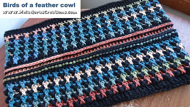 Ravelry: Birds of a Feather Cowl pattern by Meladoras Creations