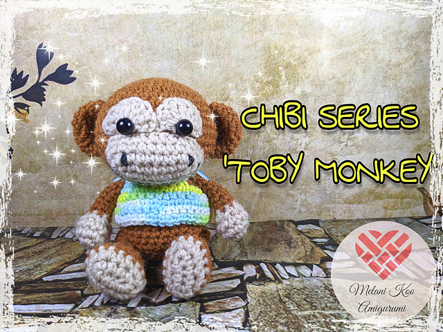 Ravelry: Chibi Series - Toby Monkey pattern by Melani Halim