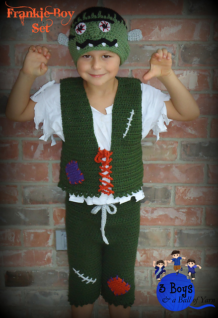 Ravelry: Frankie-Boy Set pattern by Melanie Padron