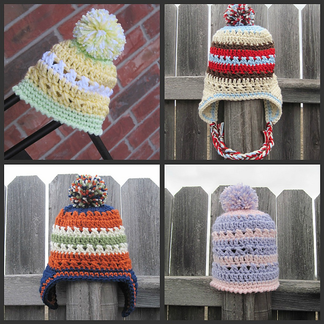 Ravelry: BE GENEROUS BE CREATIVE Beanie pattern by Melanie Padron