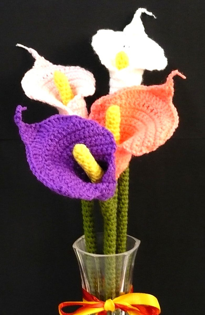 Ravelry: Calla Lily Flower pattern by Melbangel