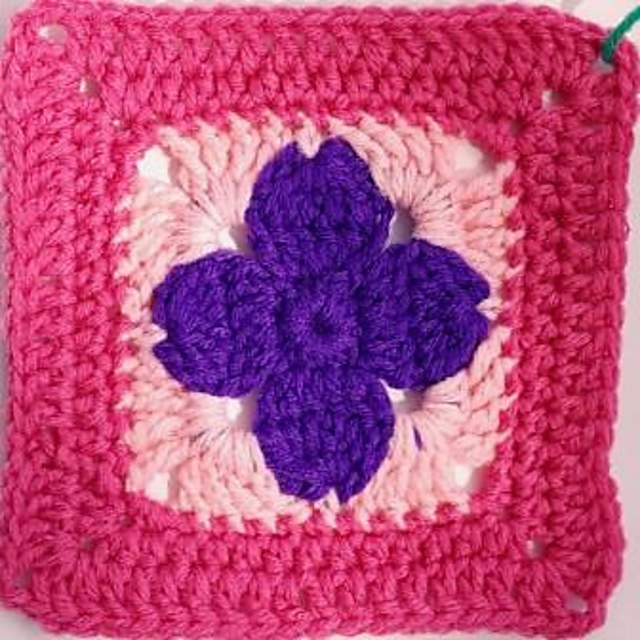 Ravelry: Lou Hoover Afghan Square pattern by Melinda Miller