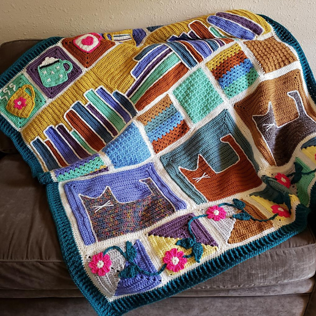 Ravelry: My Favorite Things Afghan pattern by Melinda Miller