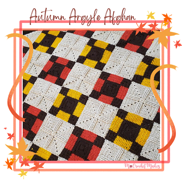 Ravelry: Autumn Argyle Afghan pattern by Melinda Miller