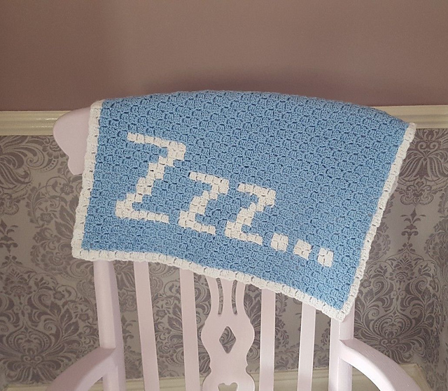 Ravelry: Sleepy Baby Graphghan pattern by Melisa J