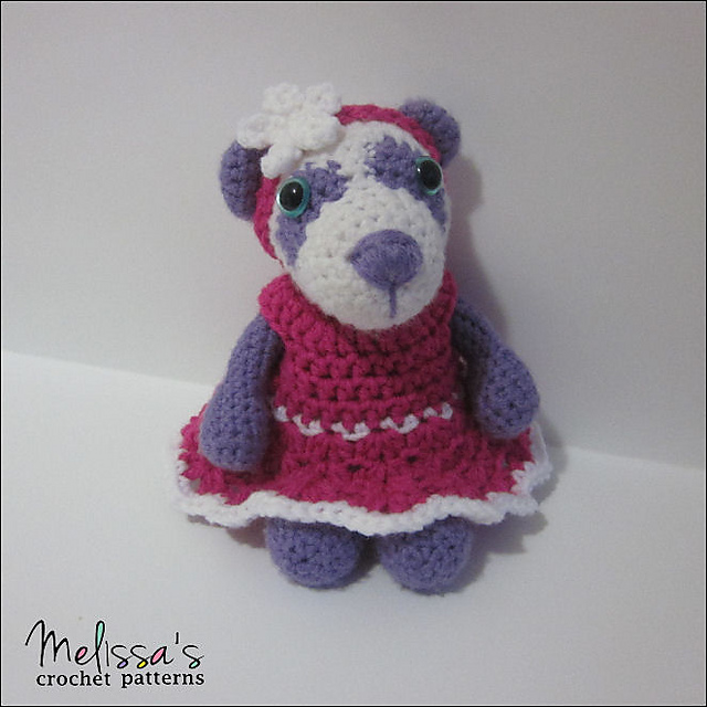 Ravelry: Precious Pandas Dress - Version 2 pattern by Melissa's Crochet ...
