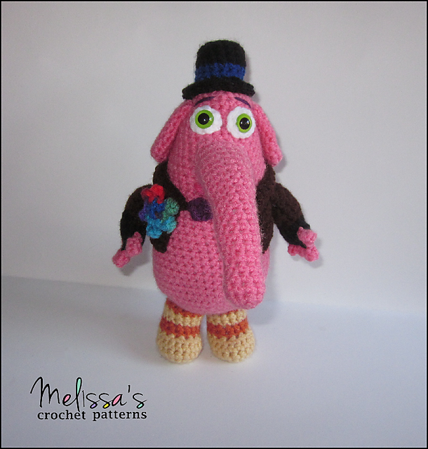 Ravelry: My Imaginary Friend - Bing Bong - Inside Out pattern by ...