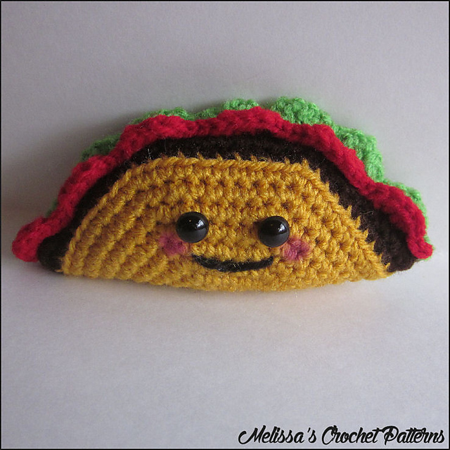 Ravelry: Happy Little Taco pattern by Melissa's Crochet Patterns