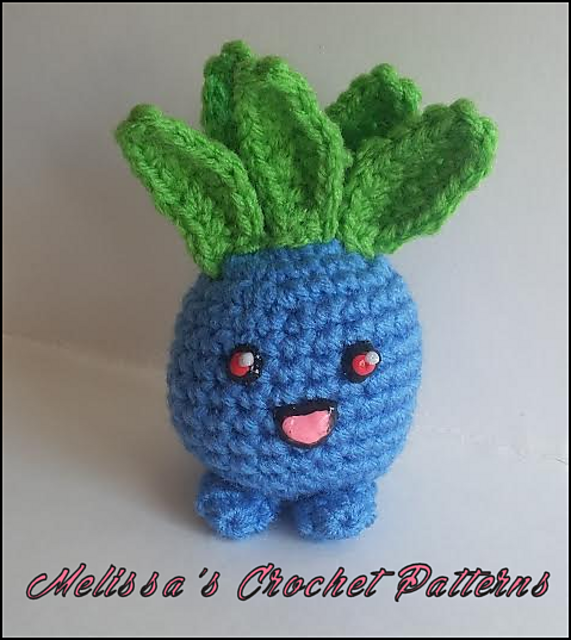 Ravelry: Oddish Ball - Pokemon pattern by Melissa's Crochet Patterns