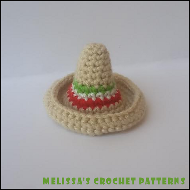 Ravelry: A Little Sombrero pattern by Melissa's Crochet Patterns