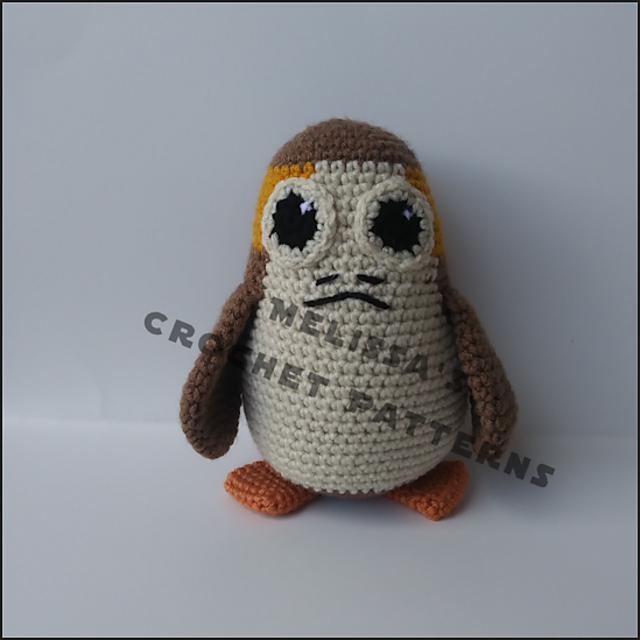 Ravelry: Star Wars Porg pattern by Melissa's Crochet Patterns