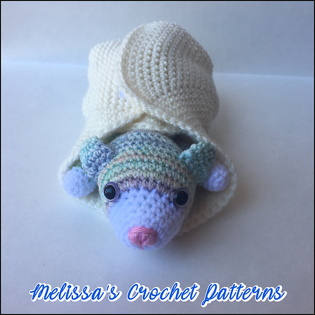 Ravelry: Purrito pattern by Melissa's Crochet Patterns