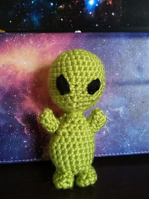 Ravelry: Alien Amigurumi pattern by Hannah Daley