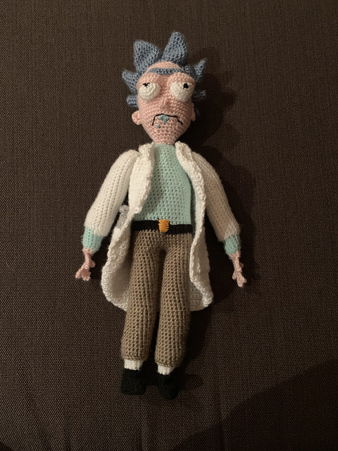 Ravelry: Rick Scientist Amigurumi pattern by Melody Grace