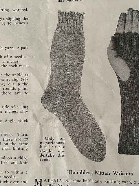 Ravelry: Men's Socks pattern by American Red Cross