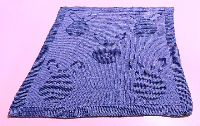 Ravelry: Bunny Baby Blanket pattern by Filomena Lanzara