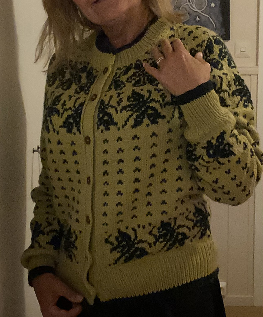 Ravelry: Illone kofte pattern by Merill Holøyen